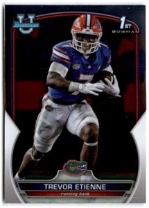 2022 bowman chrome university #69 trevor etienne florida gators football