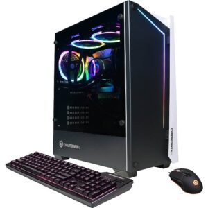 cyberpowerpc gamer supreme liquid cooled gaming desktop computer, intel core i7-13700kf 3.4ghz, 32gb ram, 2tb ssd, nvidia geforce rtx 4070 ti 12gb, windows 11 home