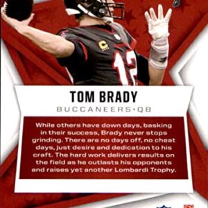 Football Trading Card NFL 2021 Panini Rookies and Stars #11 Tom Brady NM Near Mint Buccaneers