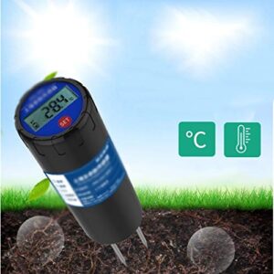 Soil Fertilizer Nutrient Detector Ph Paramete Conductivity Temperature, Humidity and Sensor Speed Meter (D)