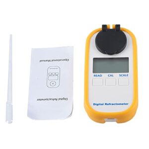 coffee refractometer, deosdum refraktometer dr701 digital display coffee concentration meter sugar tester brix/tds measuring tool brix refractometer digital