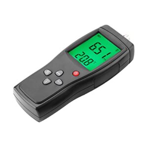 Ph Messgerät,Deosdum Feuchtemessgerät Smart Sensor As218 Digital Ph Meter Tester 0.00~14.00 Ph Moisture Measuring Instrument Ph Meter