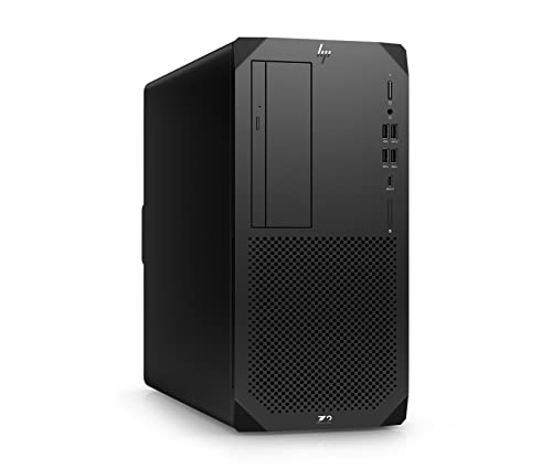 HP Z2 G9 Tower Workstation, Intel Core i7-12700 Processor, AMD Radeon Pro W6600, 32GB DDR5 RAM, 2TB PCIe SSD, DisplayPort, Wired Keyboard&Mouse, Windows 11 Pro, Black