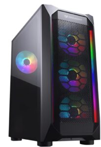 gaming computer desktop pc rgb plug and play gaming fast system 4.4 ghz 16gb ram amd ryzen radeon 1tb ssd wifi