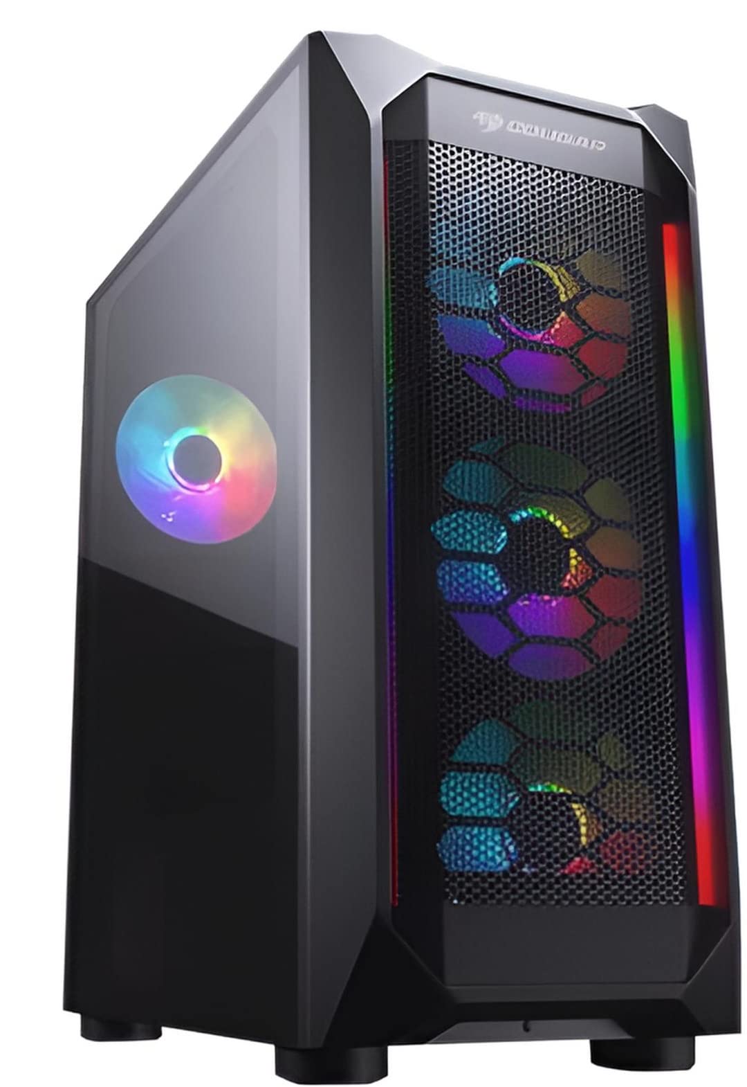 Gaming Computer Desktop PC RGB Plug and Play Gaming Fast System 4.4 GHZ 16GB RAM AMD RYZEN Radeon 1TB SSD WiFi