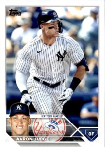 2023 topps #62 aaron judge nm-mt new york yankees baseball trading card mlb