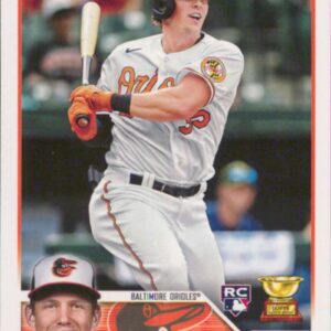 2023 Topps #250 Adley Rutschman NM-MT RC Rookie Baltimore Orioles Baseball Trading Card MLB