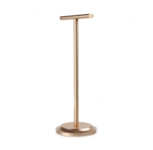 headset stand headphone stand aluminum alloy headphone stand universal gaming headset holder earphone holder table desk display rack headset stand headset holder headphones holder ( color : gold )