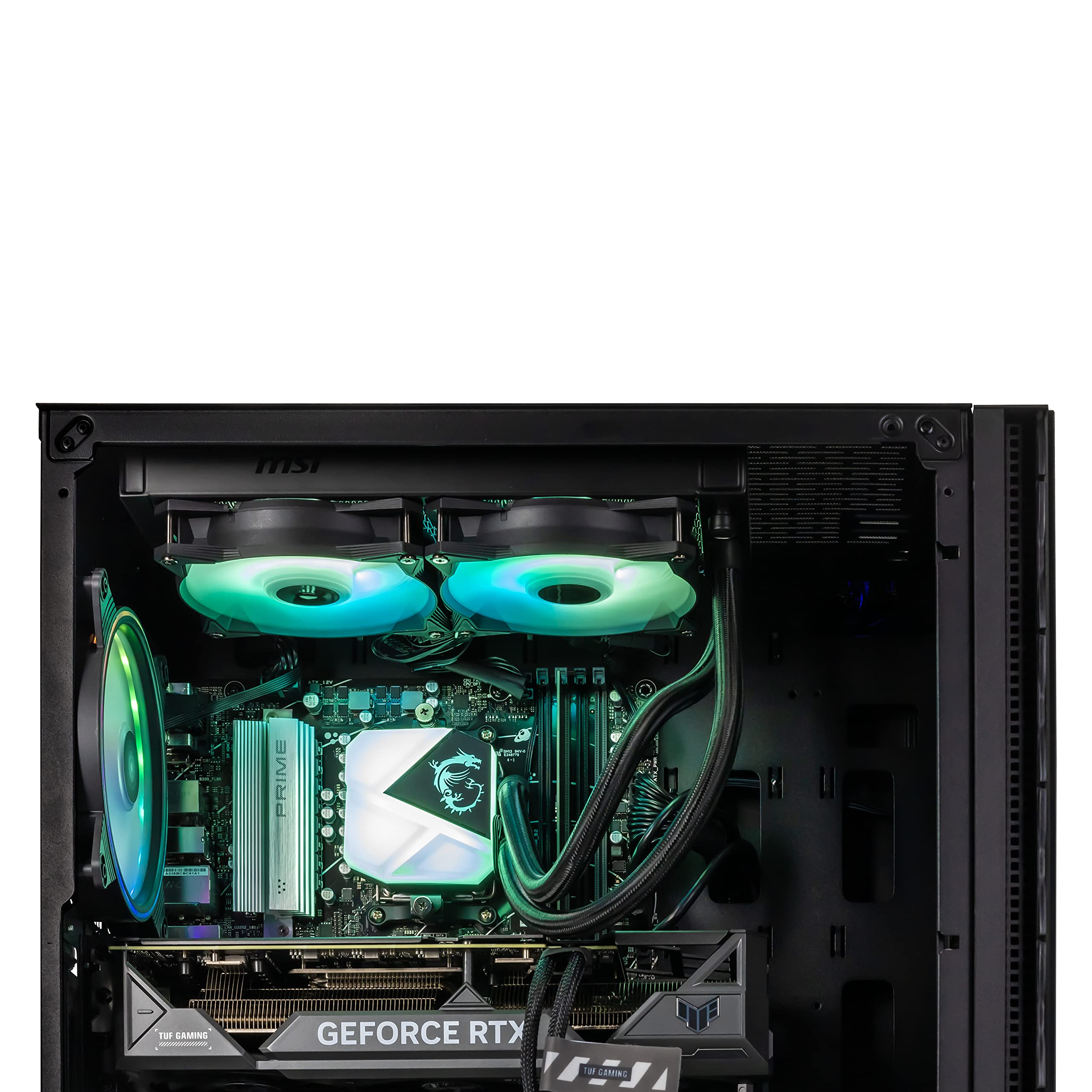 YEYIAN ODACHI Gaming Desktop Computer, AMD Ryzen 9 7900X3D, AMD RX7900 XTX, 32GB DDR5 6000MHz RAM, 1TB NVMe SSD, Liquid Cooler VR Ready Gaming PC, 850W PSU, USB-C 3.2, WiFi, Win 11 Home