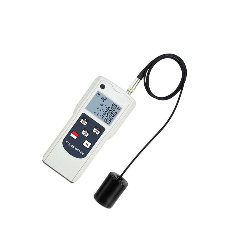 Digital Painting Color Meter LED Lamp Triple LCD Display USB for Textile Paper Leather Painting (Plastic Testing)