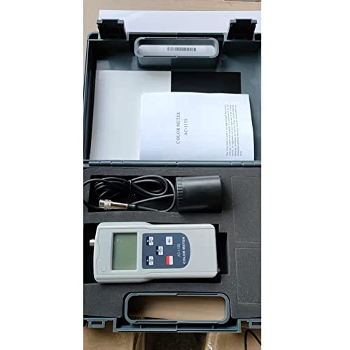 Digital Painting Color Meter LED Lamp Triple LCD Display USB for Textile Paper Leather Painting (Plastic Testing)