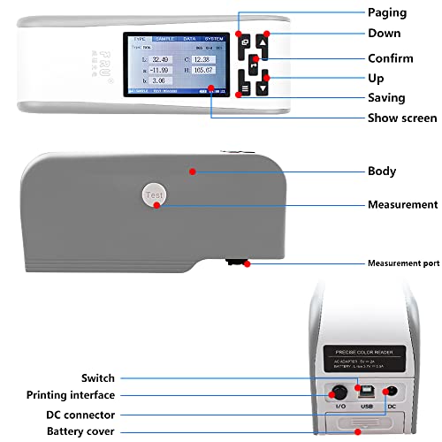 Low Price WF28 Color Meter Color Difference Meter Colorimeter