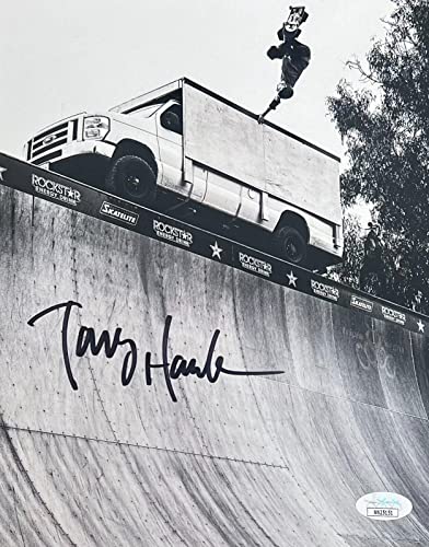 Tony Hawk Signed Autographed 8x10 Photo JSA Authentication - Autographed Extreme Sports Photos