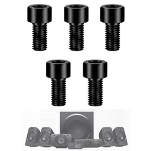 odo luck 5pcs socket head cap screws for logitech z906 5.1 surround sound speaker,replacement head socket screws for logitech z906 accessories