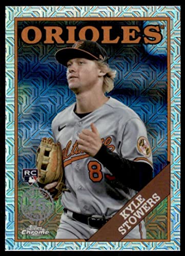 2023 Topps Series One Silver Packs Mojo Refractor #T88C-37 Kyle Stowers NM-MT RC Rookie Baltimore Orioles Baseball Trading Card MLB