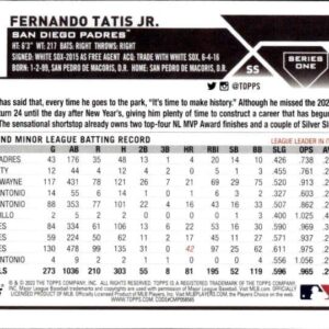 Fernando Tatis Jr. 2023 Topps #23 NM+-MT+ MLB Baseball Padres