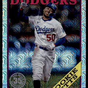 2023 Topps Series One Silver Packs Mojo Refractor #T88C-74 Mookie Betts NM-MT Los Angeles Dodgers Baseball Trading Card MLB