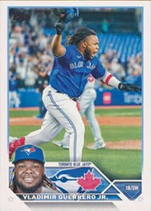 vladimir guerrero jr. 2023 topps #300 nm+-mt+ mlb baseball blue jays