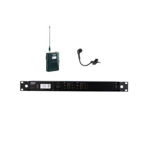 shure ulxd14d/wb98hc beta 98h/c clip-on instrument wireless microphone system, h50 534-598 mhz