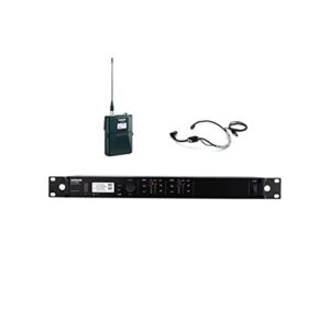 shure ulxd14d/sm35 ta4f cardioid headset wireless microphone system, x52 902-928 mhz