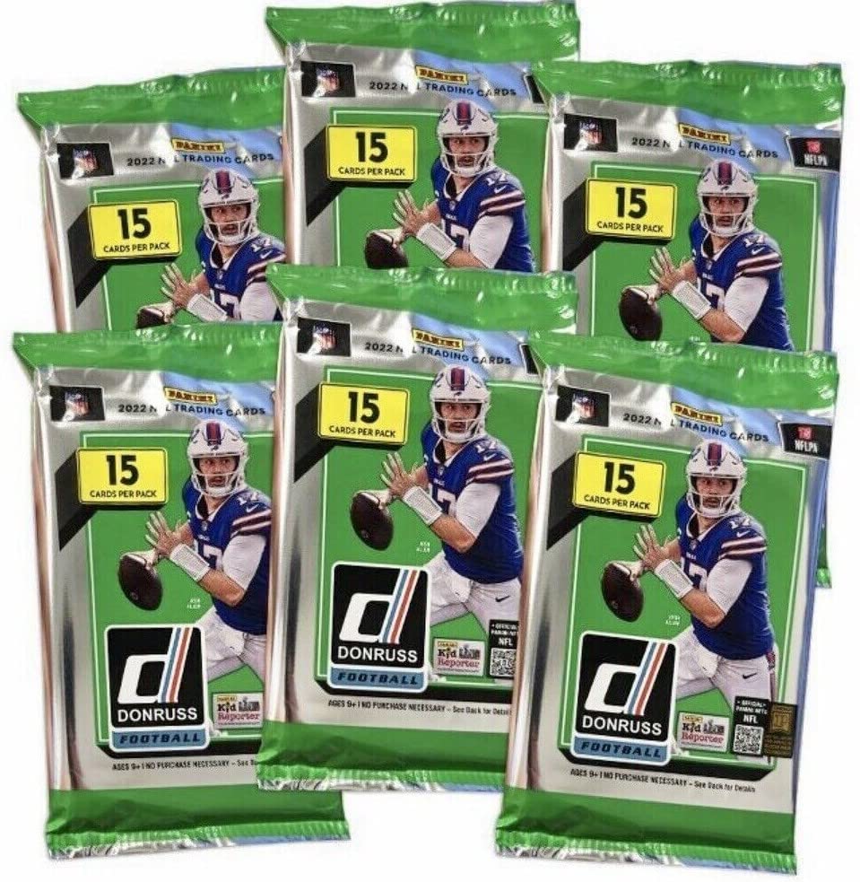 2022 Panini Donruss Football Trading Card Blaster Box (90 Cards)