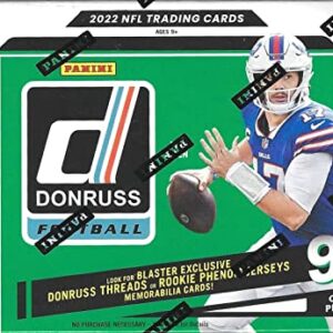 2022 Panini Donruss Football Trading Card Blaster Box (90 Cards)