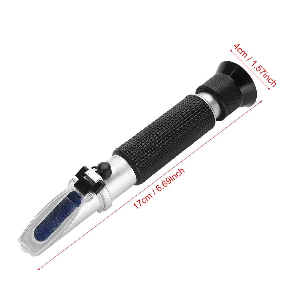 TEUOPIOE 58~92% Wort Specific Gravity Refractometer Beer Fruit Juice Wine Sugar Test