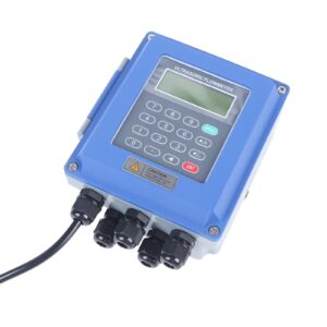 TUF-2000B Ultrasonic Flow Meter Liquid Water Flow Control Meter with LCD Display, DN20-700mm TS-2 & TM-1 Clamp-on Transducers