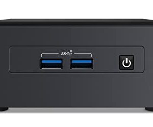 Intel NUC 11 Pro NUC11TNHi5 Home & Business Mini Desktop i5-1135G7 4-Core, 32GB RAM, 512GB PCIe SSD, Iris Xe, WiFi, Bluetooth, HDMI, USB 3.2, Black, Win 11 Home