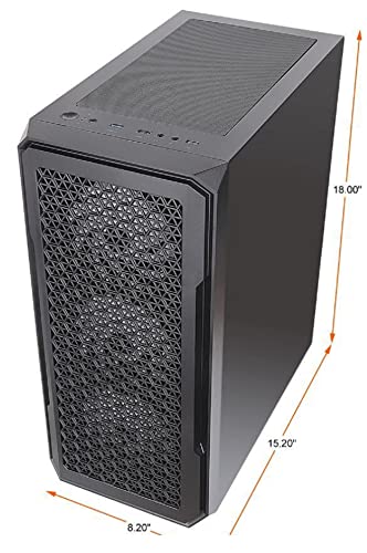 Gaming Computer Desktop Custom Gaming PC RGB Fast System 4.4 GHZ 16GB DDR4 RAM AMD RYZEN 5 Radeon Graphics 1TB SSD WiFi