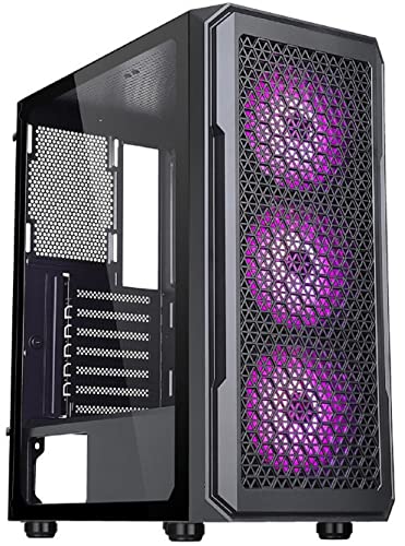 Gaming Computer Desktop Custom Gaming PC RGB Fast System 4.4 GHZ 16GB DDR4 RAM AMD RYZEN 5 Radeon Graphics 1TB SSD WiFi