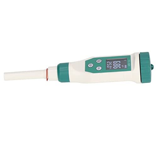 Smart PH Tester, Compact Portable LCD Display High Accuracy Bluetooth PH Meter for Skin