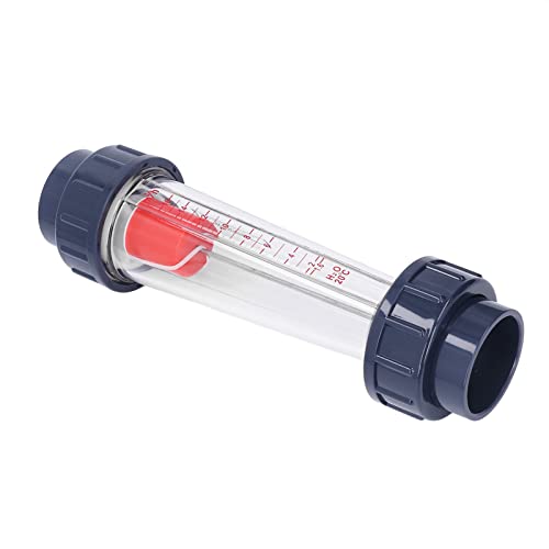 Water Flow Meter, Easy Instalaltion Wide Application Flowmeter High Accuracy 1.6‑16m³/h Range ABS Float Acid and Alkali Resistant for Measuring