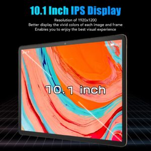 TOPINCN HD Tablet 10.1 Inch 4G LTE Phone Tablet 8800mAh 2.4G 5G WiFi 512GB Octa Core Expandable Android 11 for Office (Gold)