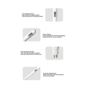 TDS Test Pen, Water Purity Tester Wide Range LCD Screen AntiInterference Precise Measurement Compact for Aquaculture