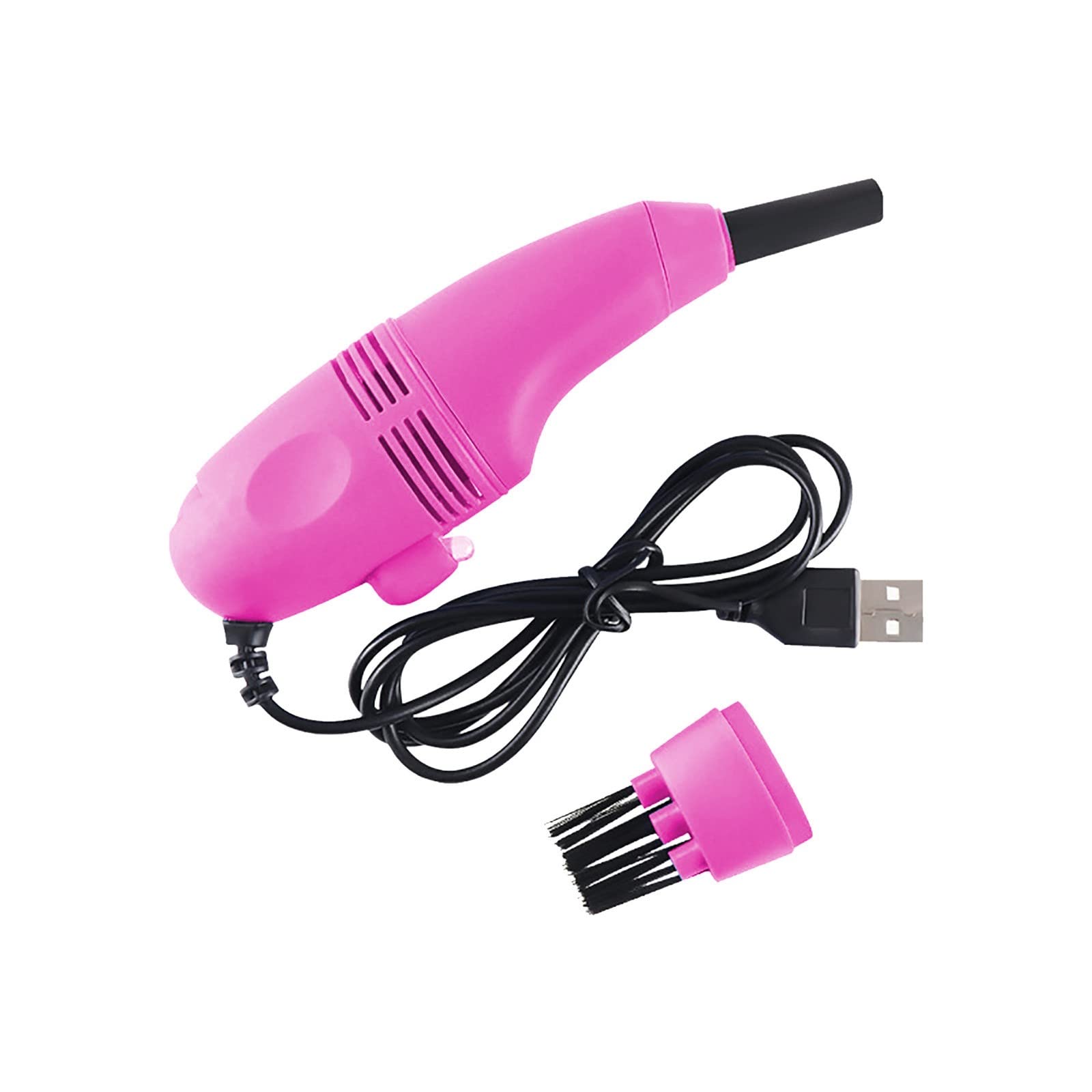 Vacuum Rechargeable Vacuum Cleaner Household Mini USB Vacuum Cleaner Notebook Computer Brush Cleaning Kit Suitable for Computer Keyboard