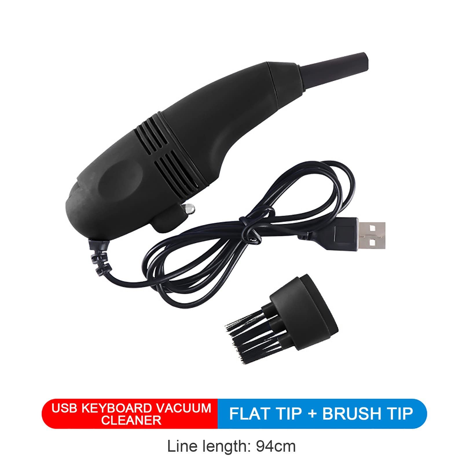 Vacuum Rechargeable Vacuum Cleaner Household Mini USB Vacuum Cleaner Notebook Computer Brush Cleaning Kit Suitable for Computer Keyboard