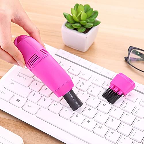 Vacuum Rechargeable Vacuum Cleaner Household Mini USB Vacuum Cleaner Notebook Computer Brush Cleaning Kit Suitable for Computer Keyboard