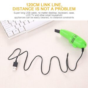 Vacuum Rechargeable Vacuum Cleaner Household Mini USB Vacuum Cleaner Notebook Computer Brush Cleaning Kit Suitable for Computer Keyboard