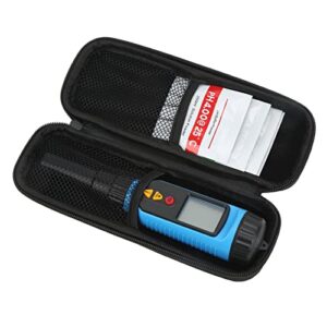 Ozgkee Ph Tester Pen, Ph Metre Ph Tester Pen Abs High Accuracy Portable Ph Meter with LCD Display for Bread Meat Fruit Food Ph Meter