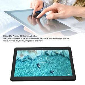 CHICIRIS Tablet Computer, Black 2560x1600 5MP Rear 10.1Inch HD Screen Tablet 5Ghz for Entertaining (US Plug)