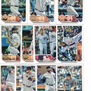 Detroit Tigers / 2023 Topps (Series 1 and 2) Team Set with (23) Cards! PLUS The 2022 Topps Baseball Team Set (Series 1 and 2) with (23) Cards. ***INCLUDES (3) Additional Bonus Cards of Former Tigers Greats: Alan Trammell, Jack Morris and Lou Whitaker! ***