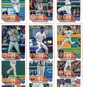 Detroit Tigers / 2023 Topps (Series 1 and 2) Team Set with (23) Cards! PLUS The 2022 Topps Baseball Team Set (Series 1 and 2) with (23) Cards. ***INCLUDES (3) Additional Bonus Cards of Former Tigers Greats: Alan Trammell, Jack Morris and Lou Whitaker! ***