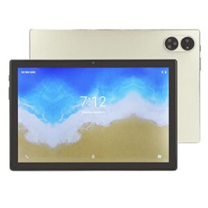 5G WiFi Tablet, 100‑240V Green 10.1 Inch Dual SIM Dual Standby HD Tablet for Adults for Android 12 (US Plug)