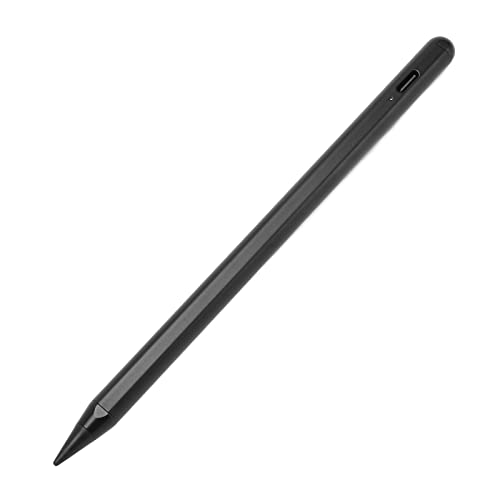 Tablet Stylus, Touch Screen Pen High Accuracy Tilt Angle Sensor Power Saving with LED Indicator for Mini 5 6 Generation for Student (Black)