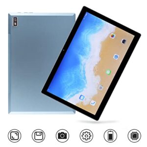 CHICIRIS 10.1 Inch Tablet, Octacore CPU Blue 8GB RAM 128GB ROM (US Plug)