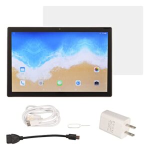 FOTABPYTI 10.1 Inch HD Tablet Dual SIM Dual Standby 100‑240V Tablet for Work (US Plug)