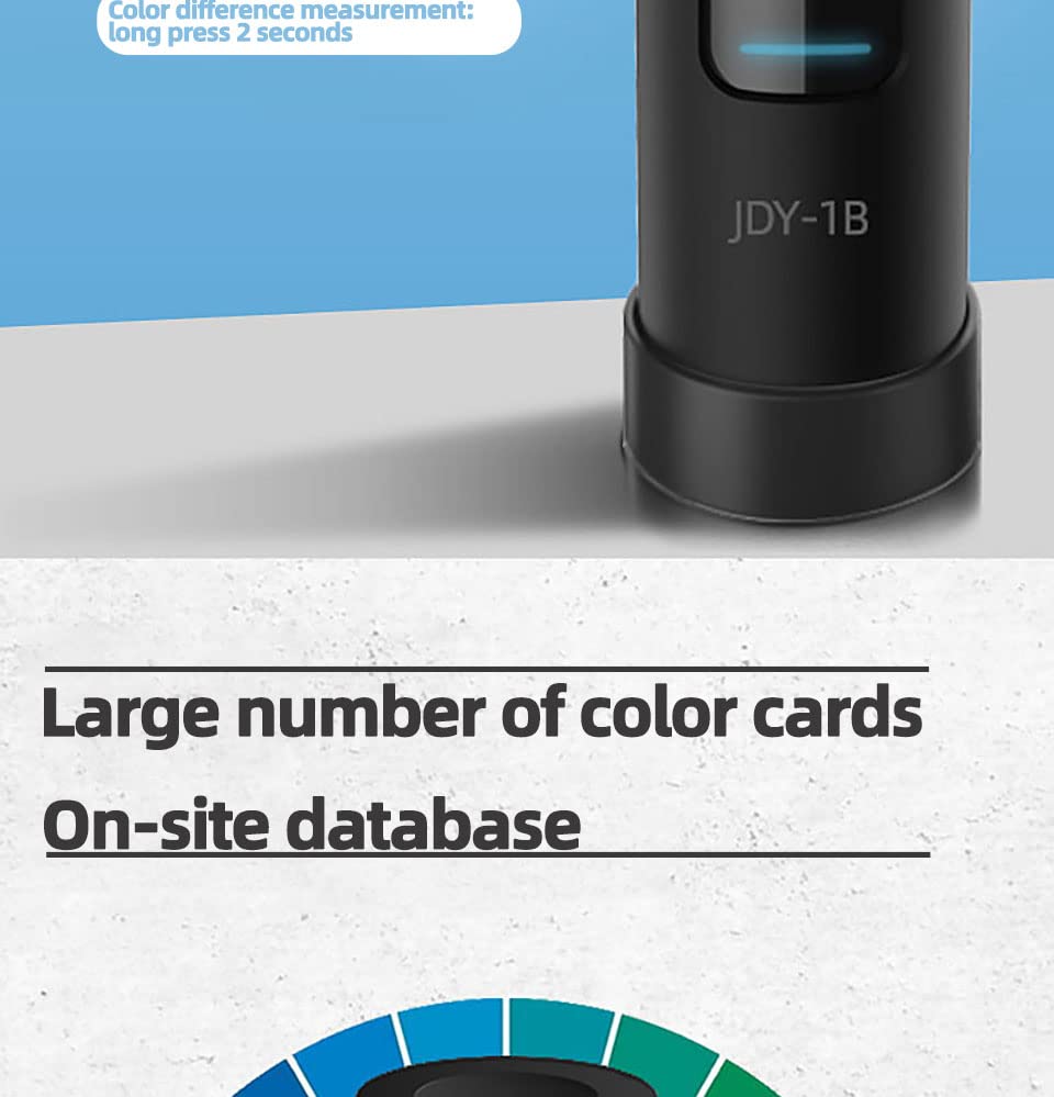 Portable Color Measuring Instrument High Precision Automatic Luminance Colorimeter (JDY-1C)