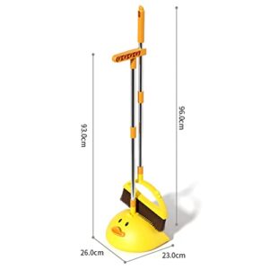 FEMUN,Broom,Broom and Dustpan Set,Kitchen Broom,Brooms for Sweeping Indoor,Folding Broom,Cheap Broom,Cleaning Supplies-Suitable for Living Room, Bedroom, Kitchen, Study, Reading Room, Office.