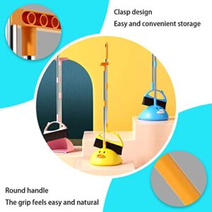 FEMUN,Broom,Broom and Dustpan Set,Kitchen Broom,Brooms for Sweeping Indoor,Folding Broom,Cheap Broom,Cleaning Supplies-Suitable for Living Room, Bedroom, Kitchen, Study, Reading Room, Office.